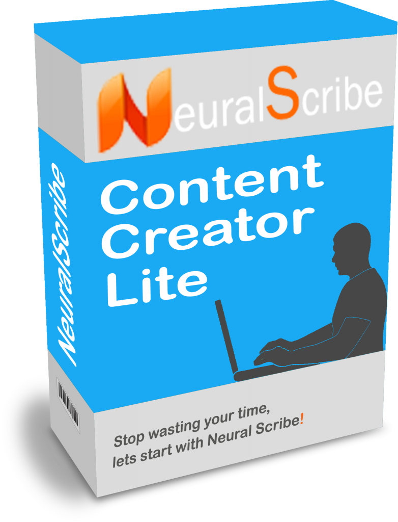 Neural Scribe Lite – Neural Scribe Content Creator Software